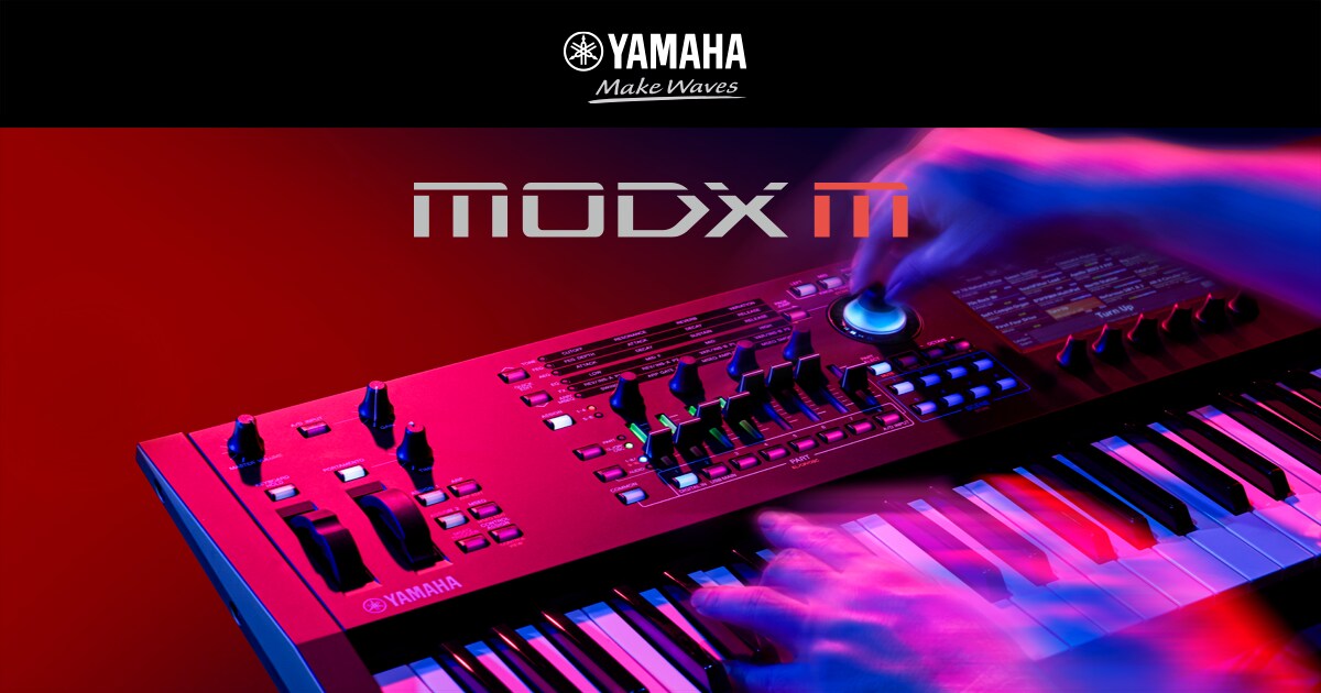 MODX M - Overview - Synthesizers - Products - Keyboard Instruments - Yamaha - Singapore