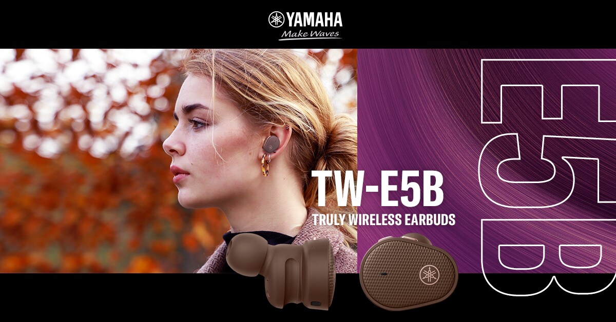 TW-E5B - Overview - Headphones - Products - Headphones - Yamaha - Singapore