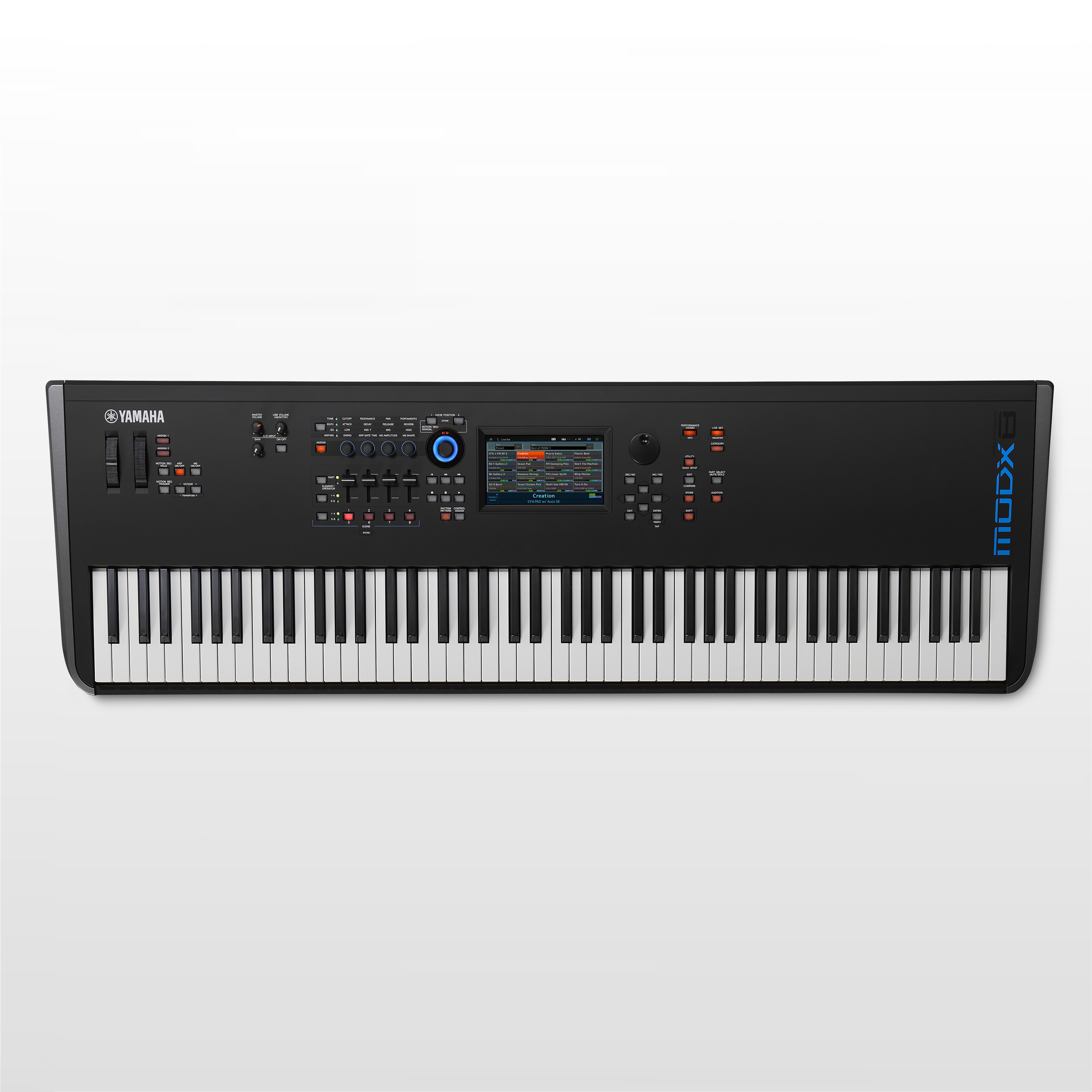 MODX - Specs - Synthesizers - Products - Keyboard Instruments - Yamaha - Singapore