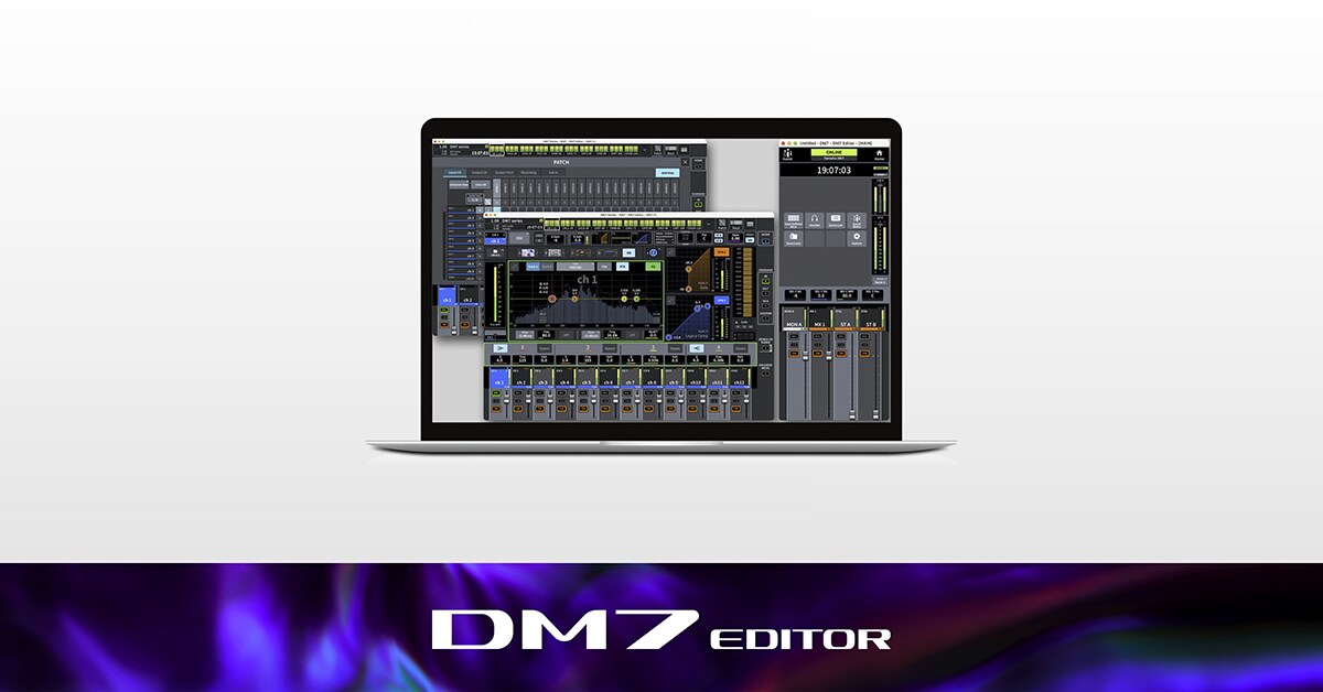 DM7 Editor - Overview - Software & Apps - Products - Audio - Yamaha ...