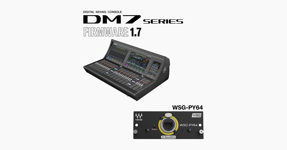Waves WSG-PY64 Card Expands DM7 Series’ Audio Processing Options ...