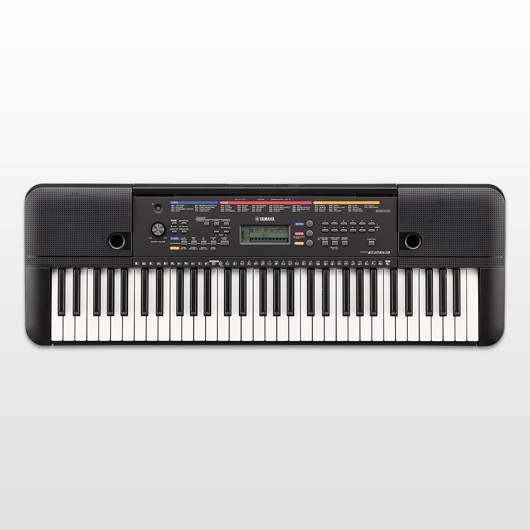 PSR-E263 - Specs - Portable Keyboards - Products - Keyboard Instruments ...